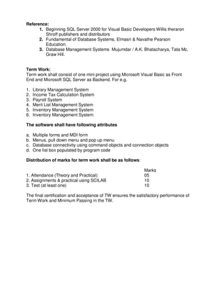 Mumbai University BE IT Sem 3 Syllabus | PDF