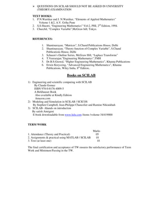 Mumbai University BE IT Sem 3 Syllabus | PDF