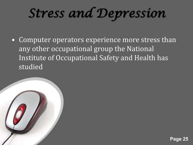 computer related health hazards | PPTX | Death, Injury, or Military ...