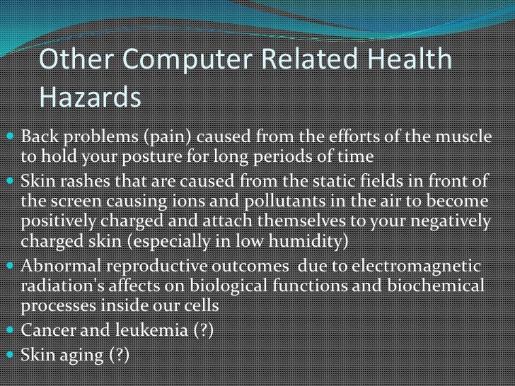 computer related health hazards