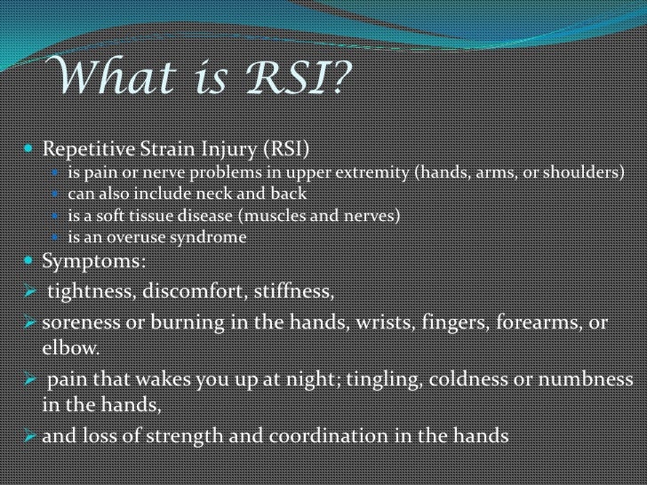 computer related health hazards