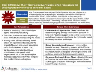 IT Service Delivery Model Overview | PPT