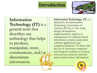 It service industry | PPTX