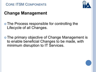 It service management | PPTX