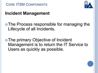 It service management | PPTX