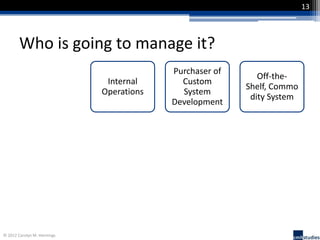 IT Service Management Concepts for Project Managers | PPTX
