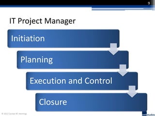 IT Service Management Concepts for Project Managers | PPTX