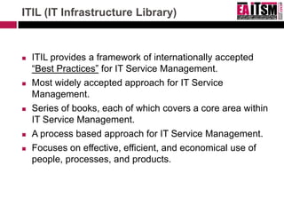 IT Service Management Overview | PPT