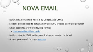 IT services at nova | PPT