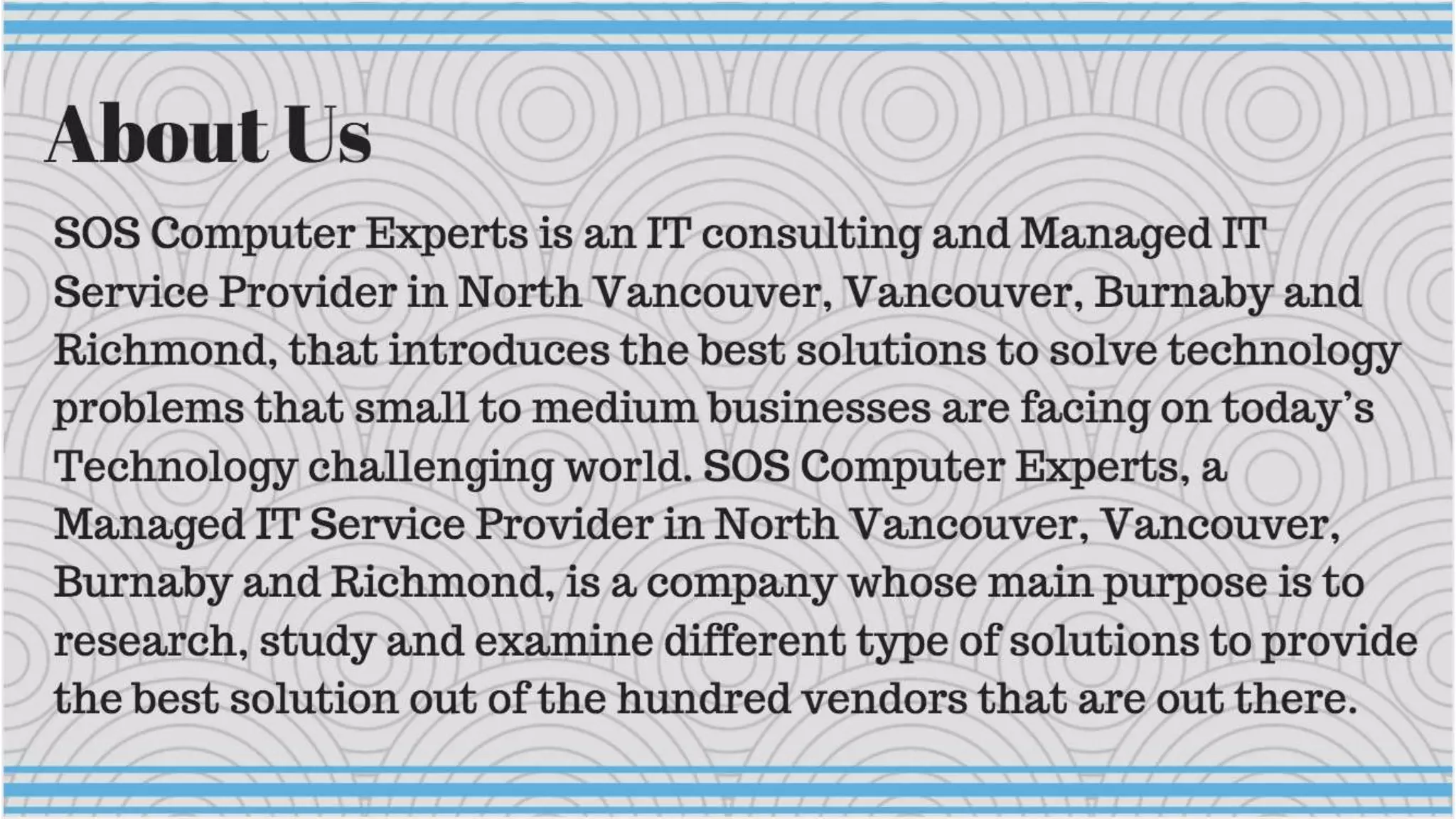 IT Services Burnaby. | PPT
