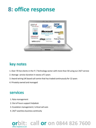 IT Sector ORBIT Report | PPTX