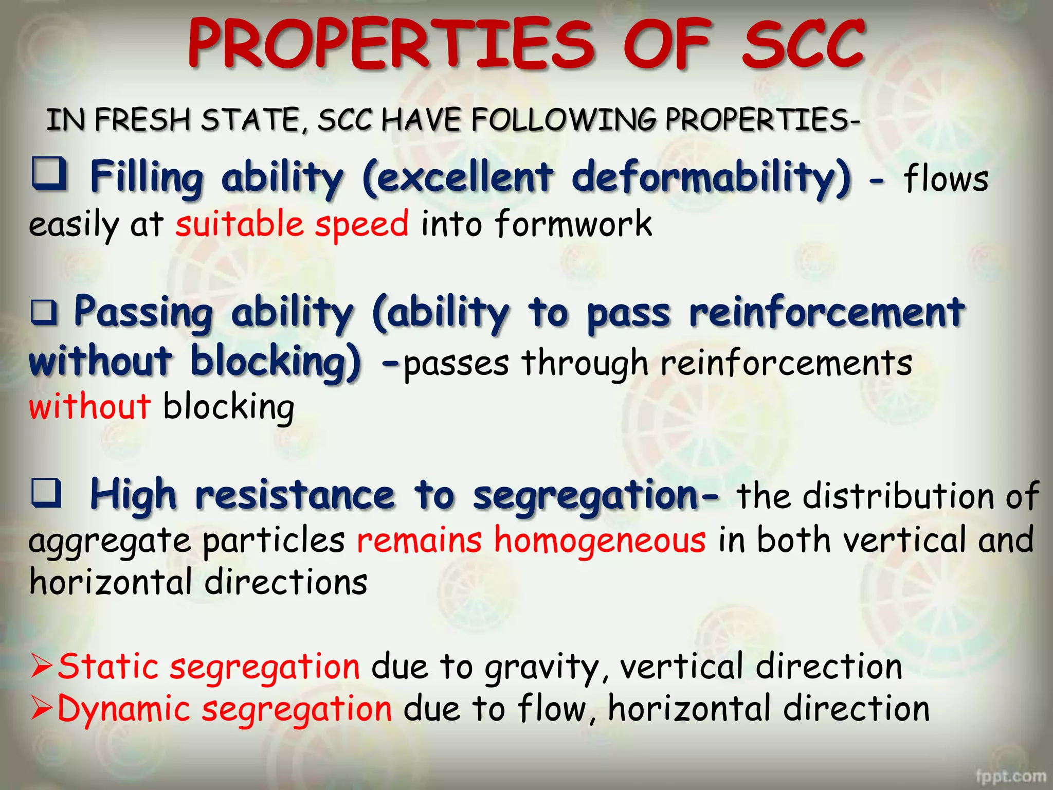 Self Compacting Concrete Pptx