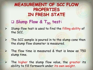 self compacting concrete | PPTX