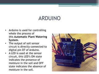 It's final ppt arduino | PPT