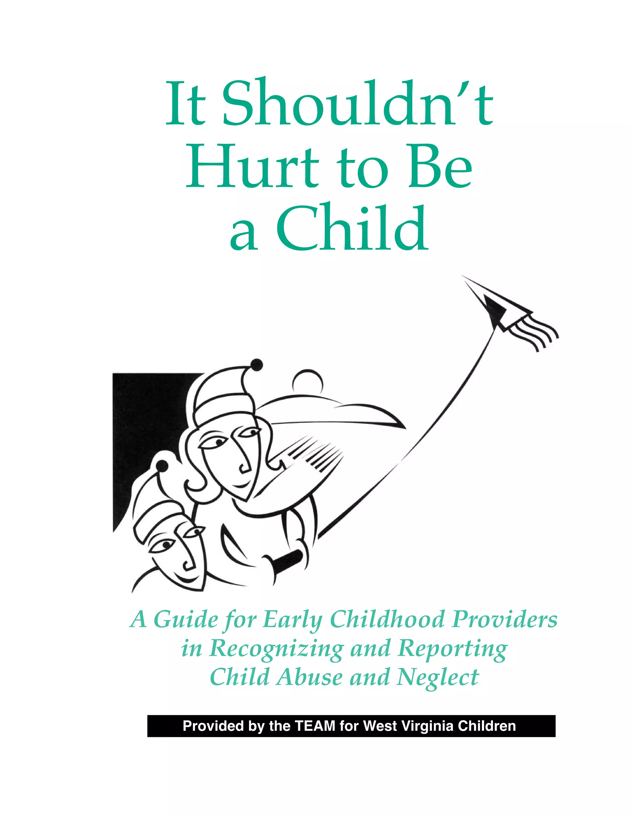 It Shouldnt Hurt to Be a Child | PDF