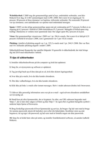 IT sikkerhed 2009 | PDF