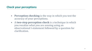 It's Interpersonal Ch. 3 | PPT