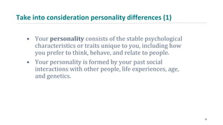 It's Interpersonal Ch. 3 | PPT