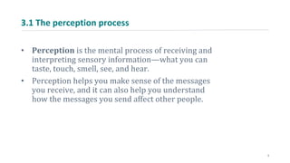 It's Interpersonal Ch. 3 | PPT