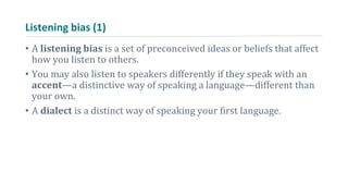 It's Interpersonal Ch. 4 | PPTX | Ear, Nose and Throat Conditions ...