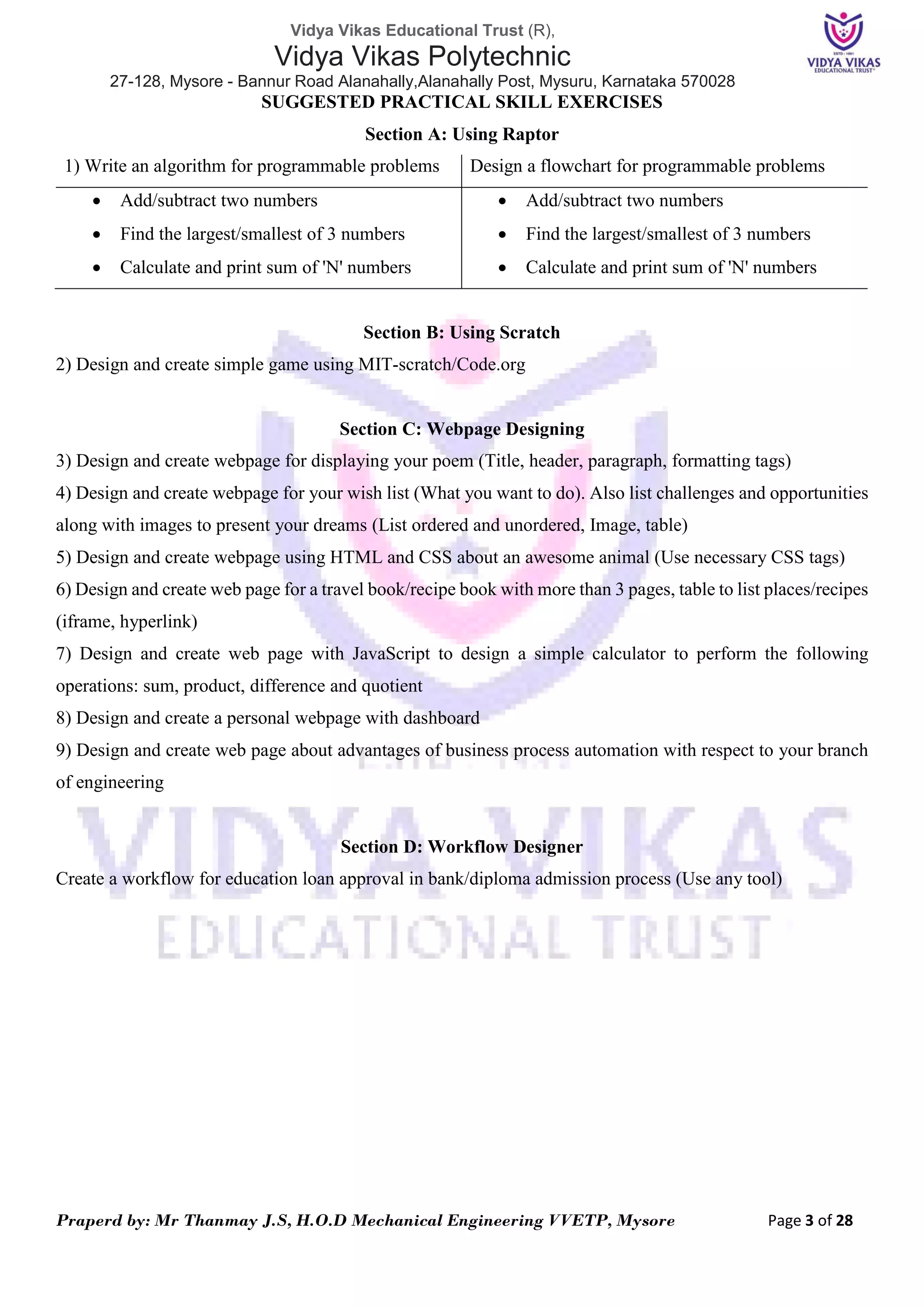 IT Skill Lab Manual 20CS01P.pdf