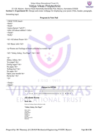 IT Skill Lab Manual 20CS01P.pdf