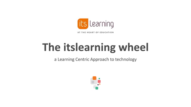 Itslearning - the wheel pedagogy | PPT