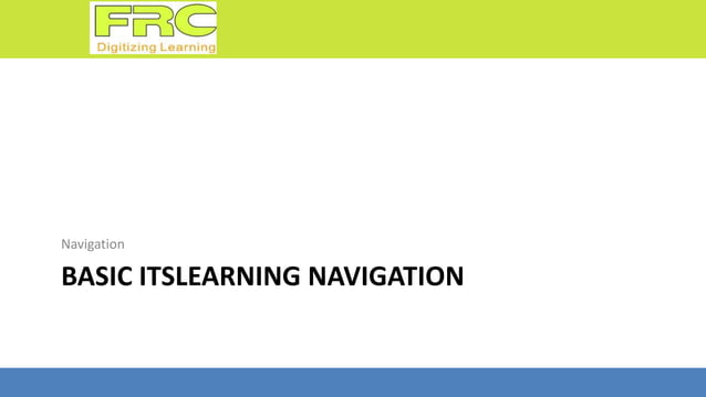 FRC Technical side | PPT