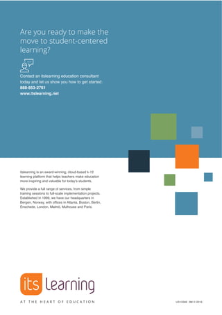 Brochure: itslearning Company Overview Brochure | PDF