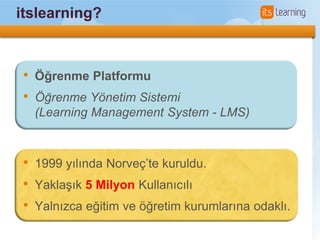 Itslearning presentation | PPT