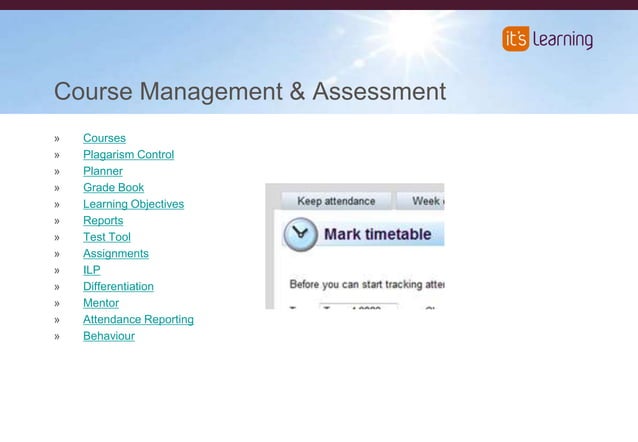 Itslearning information | PPT