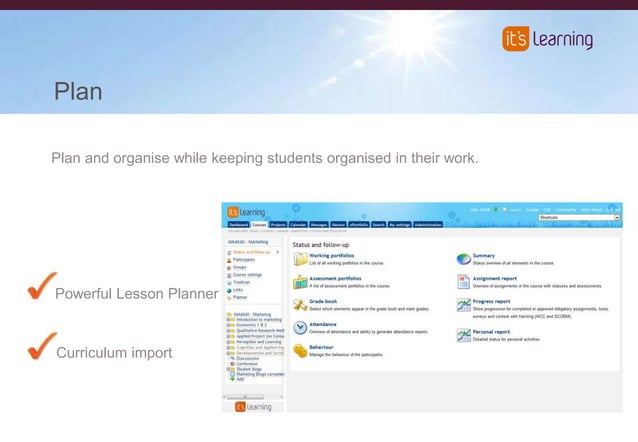 Itslearning information | PPT