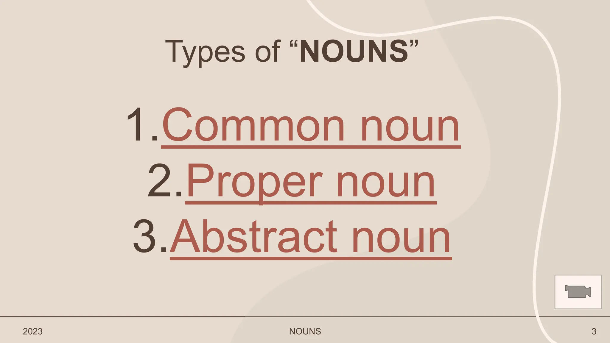 TYPES OF NOUNS - ENGLISH GRAMMAR TEACHING | PPTX
