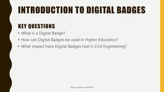 Digital Open Badges presentation | PPT