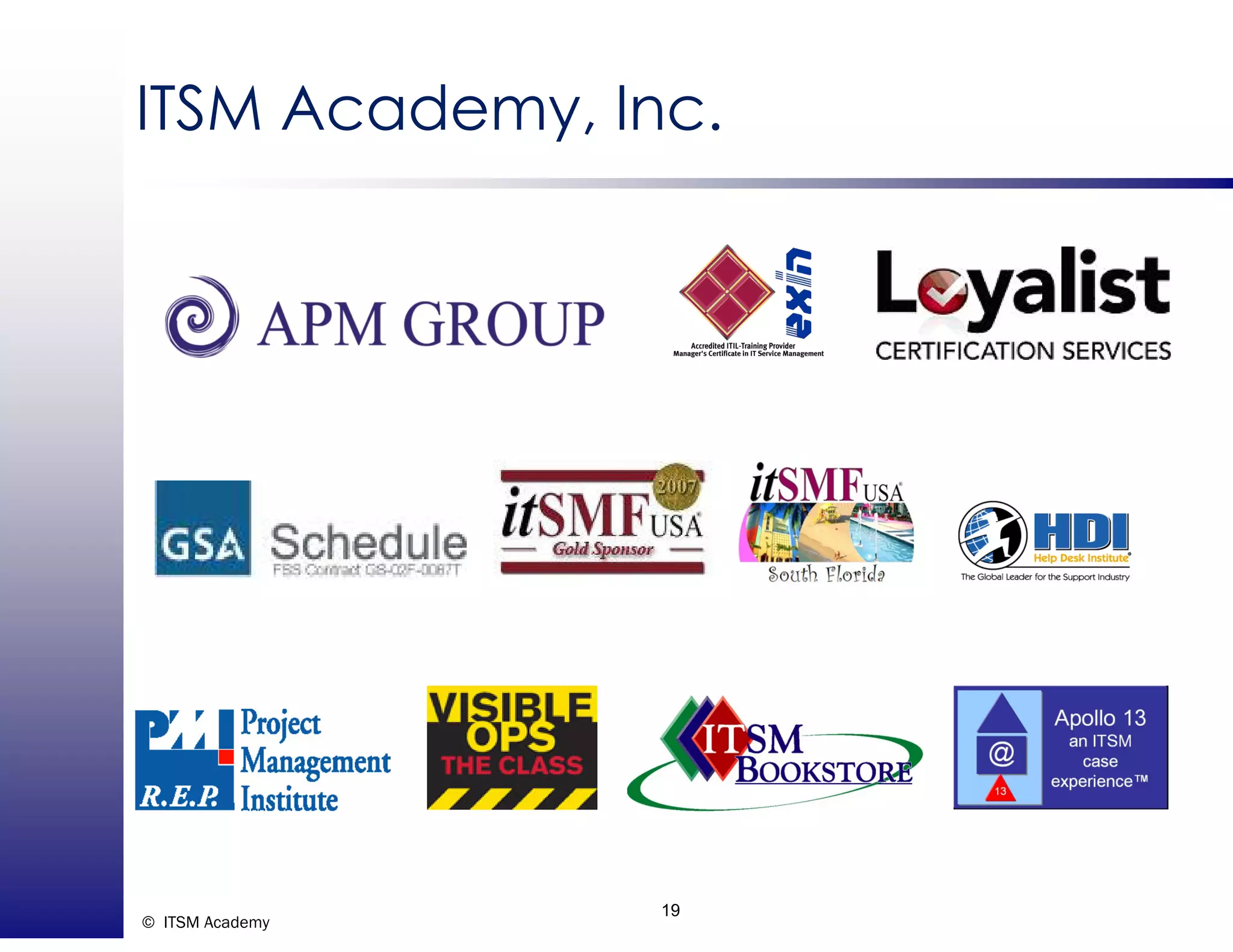 Role with IT(IL) - V3 Roles and Responsibilities - ITSM Academy Webinar ...