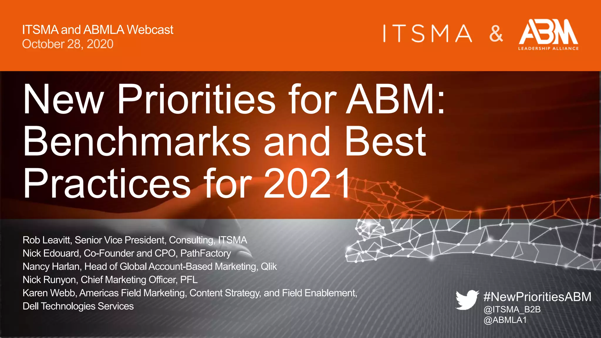 New Priorities for ABM: Benchmarks and Best Practices for 2021 | PPT