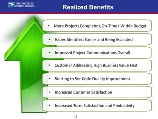 Lean Solutions – Agile Transformation at the United States Postal ...