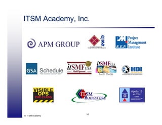 ITIL V3 and ISO 20K Cert Schemes - ITSM Academy Webinar | PDF ...