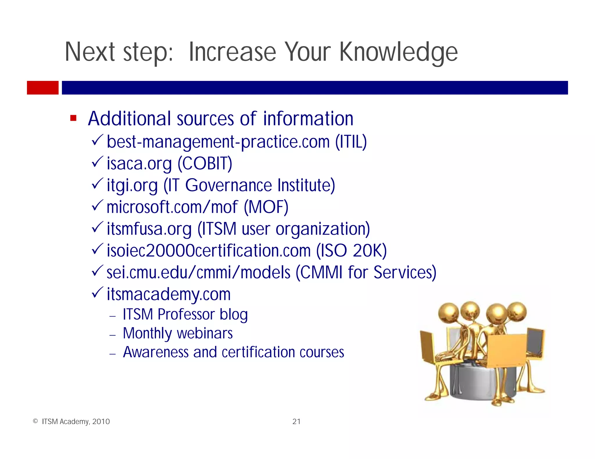 ITSM Governance Overview | PDF