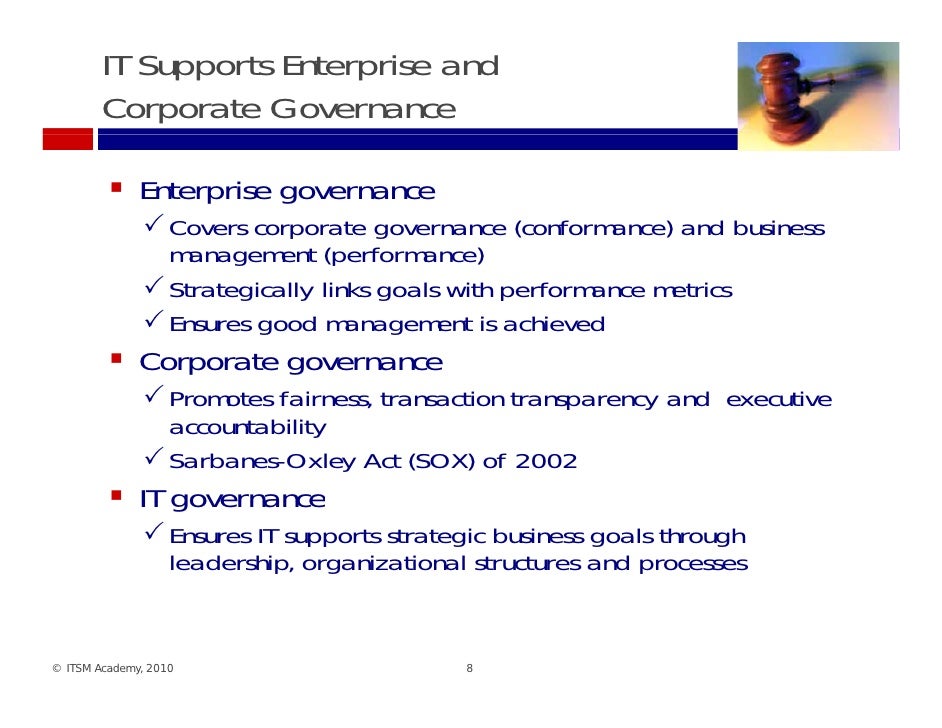 ITSM Governance Overview
