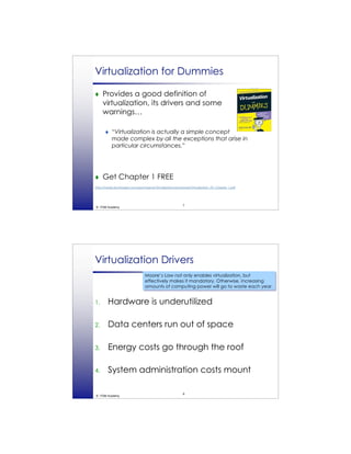 ITIL Virtualization - ITSM Academy Webinar | PDF