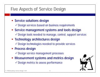ITIL V3 and Service Design - ITSM Academy Webinar | PDF | Information ...