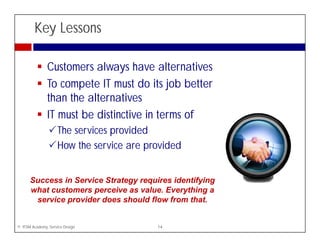 ITIL Service Strategy - ITSM Academy Webinar | PDF