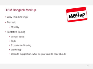 ITSM BANGKOK Meeting #1 / ITIL Practitioner | PDF