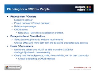 CMDB as a Corporate Asset | PDF