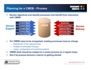 CMDB as a Corporate Asset | PDF