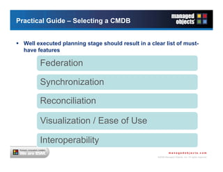 CMDB as a Corporate Asset | PDF