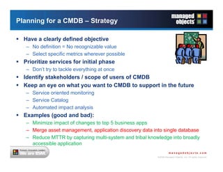 CMDB as a Corporate Asset | PDF