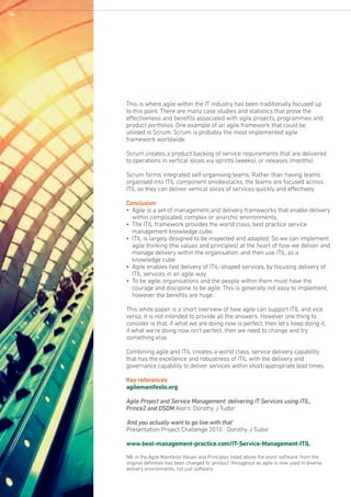 IT Service Management information pack | PDF
