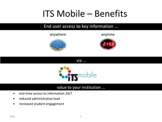 ITS Mobile | PPT